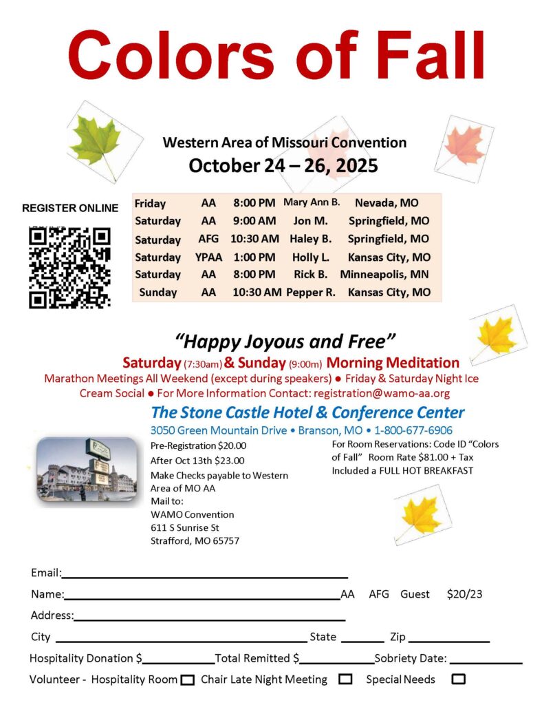 Colors of Fall Conference